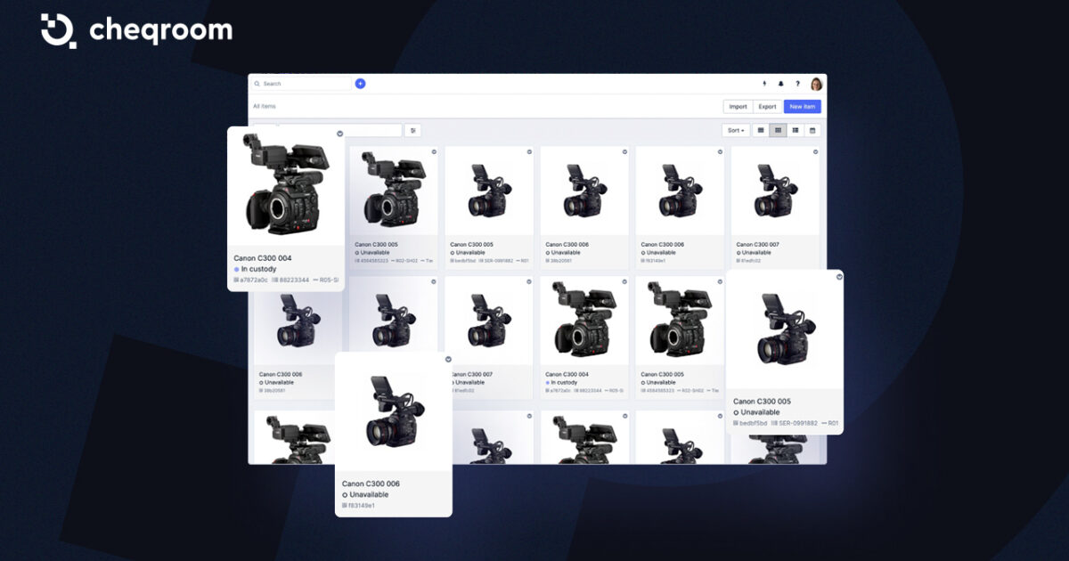 Equipment Management for Sports & Broadcasting Teams | Cheqroom