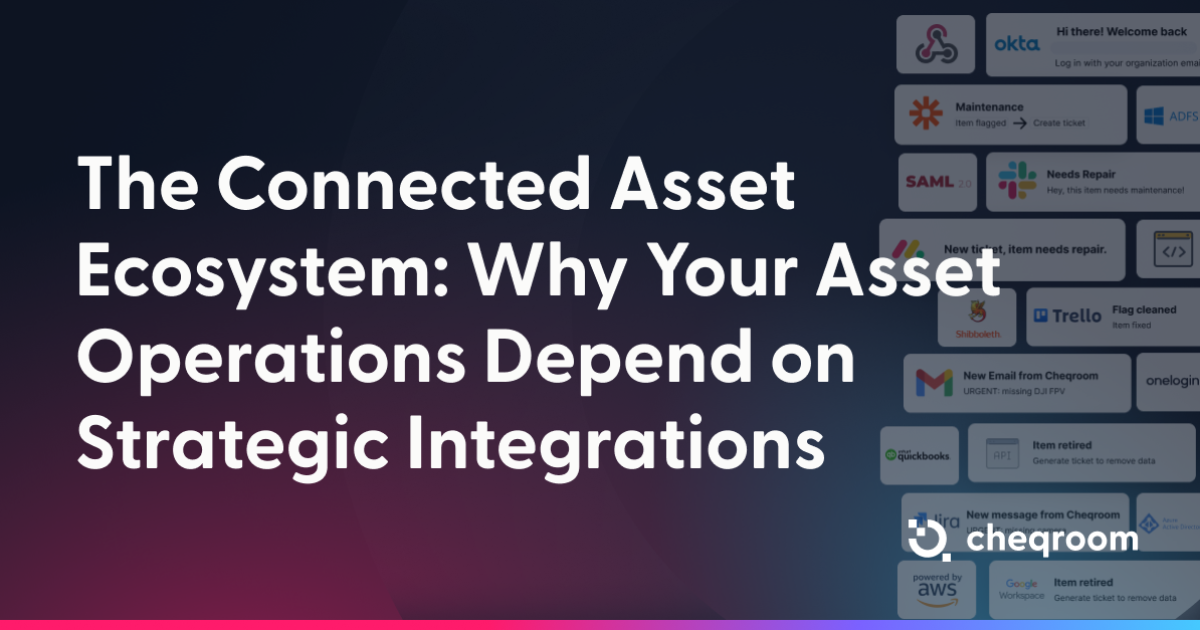 Mastering Asset Operations Through Strategic Integrations | Cheqroom