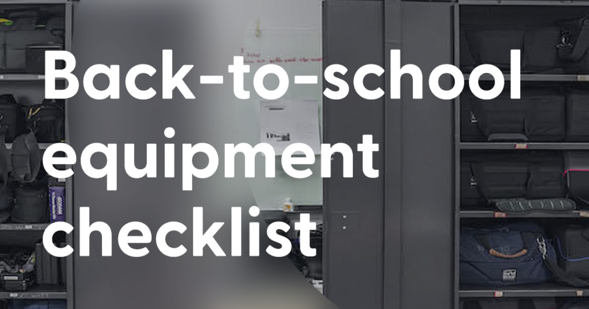Back-to-School Equipment Checklist | Cheqroom